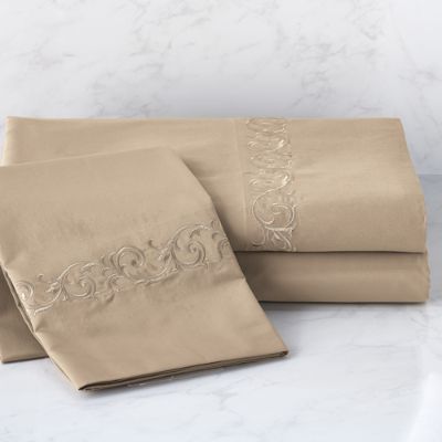 Resort 600 TC Embroidered Sheet Set | Frontgate