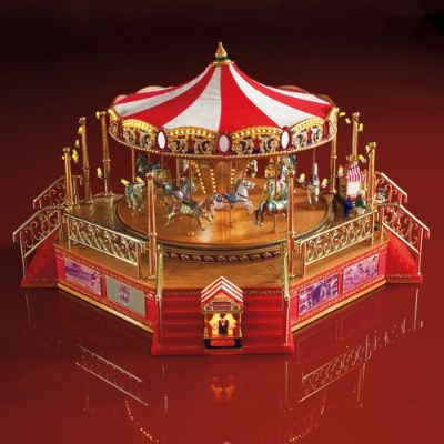 World's Fair Boardwalk Carousel with Free Miniature Ferris Wheel ...