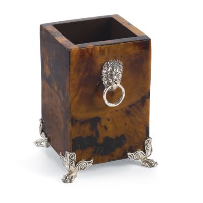 Penshell Lion's Head Desk Accessories | Frontgate