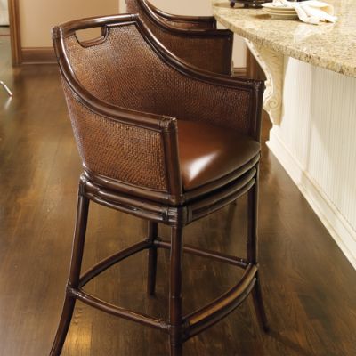 Nisbet Bar Height Bar Stool (30"H seat) | Frontgate