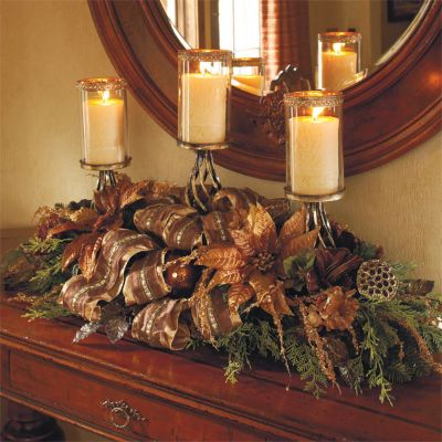 Verona Triple Candle Hurricane | Frontgate