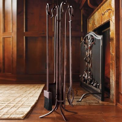 Forged Hearth Tool Set | Frontgate