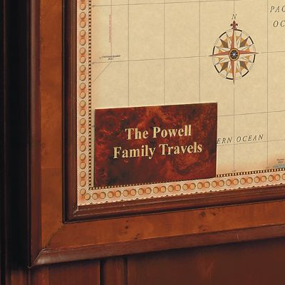 Magnetic Travel Maps | Frontgate