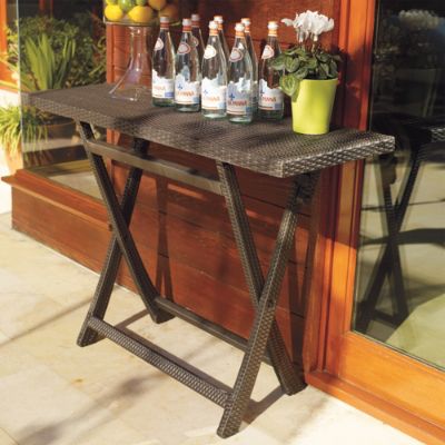 Cafe Counter Height Folding Table | Frontgate