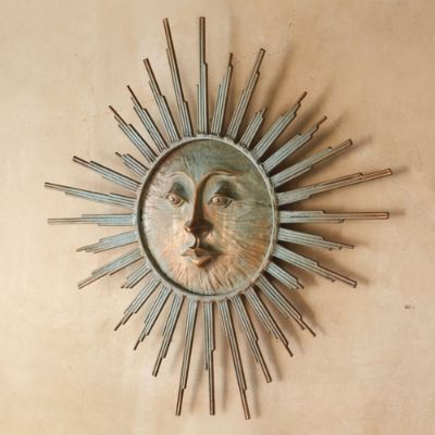 Radiant Sun Outdoor Wall Art | Frontgate