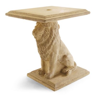 Lion Umbrella Table | Frontgate