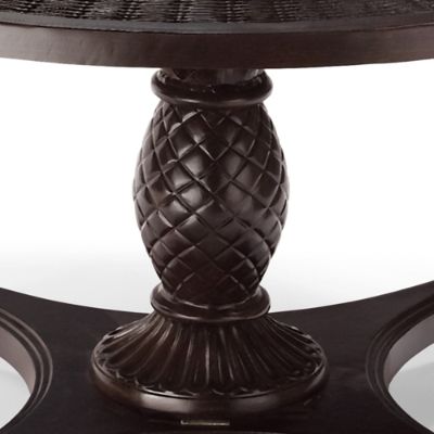 British Colonial Round Pineapple Dining Table | Frontgate