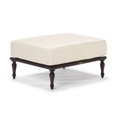 British Colonial Ottoman with Cushion | Frontgate