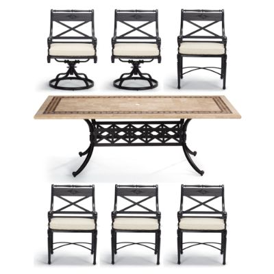 Carlisle Dining in Onyx Finish | Frontgate