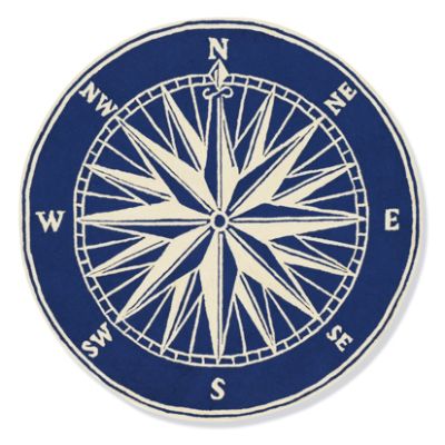 Compass Outdoor Area Rug | Frontgate