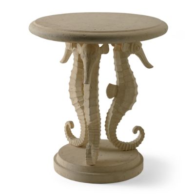 Seahorse Side Table in Natural | Frontgate