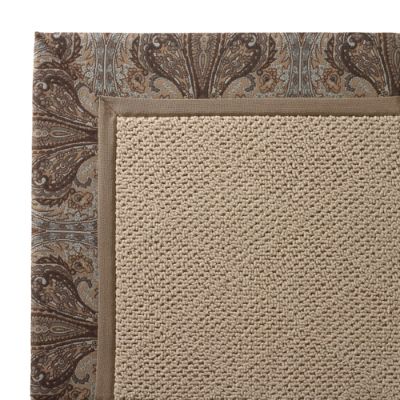 Parkdale Indoor/Outdoor Rug in Symphony Mineral with White Wicker ...