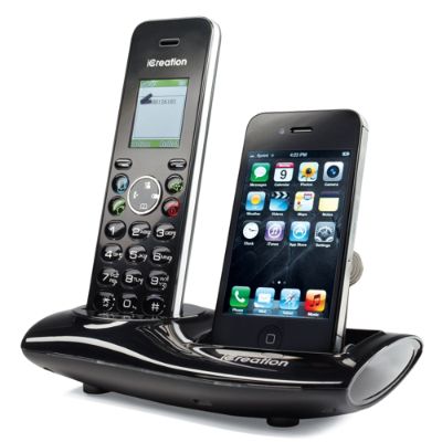 Dual Dock iPhone and DECT 6.0 Cordless Station | Frontgate