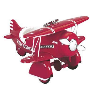 Red Baron Toy Pedal Plane | Frontgate