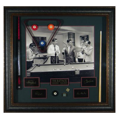 The Rat Pack Engraved Signature Shadowbox | Frontgate