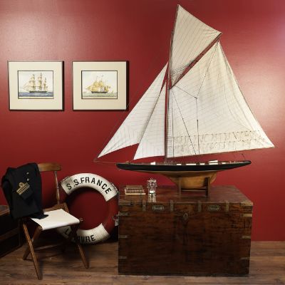 America's Cup Columbia 1901 Boat Model | Frontgate