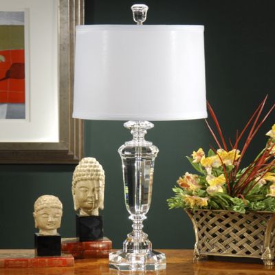 Faceted Urn Lamp | Frontgate