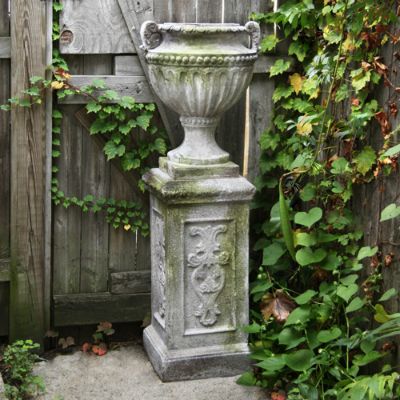 Fluted & Beaded Outdoor Urn | Frontgate