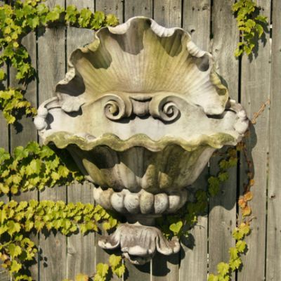 Shell Opera Outdoor Planter | Frontgate