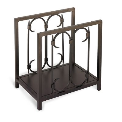 Iron Gate Wood Rack | Frontgate