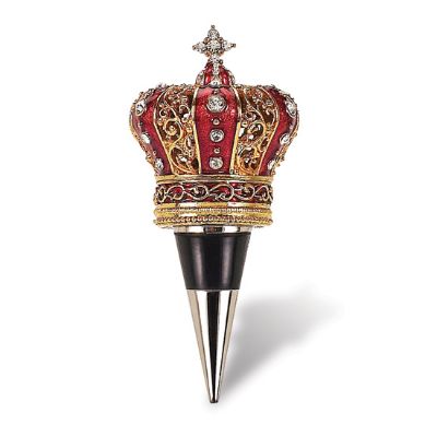 King Crown Bottle Stopper | Frontgate