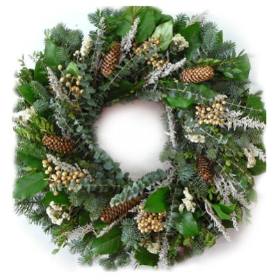 Fresh Holiday Splendor Wreath | Frontgate