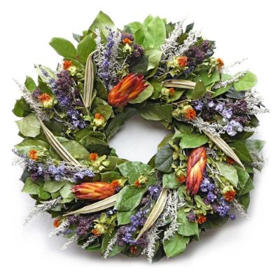 Sunset Protea Wreath | Frontgate