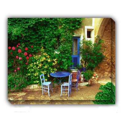 Garden Terrace Canvas Wall Art | Frontgate