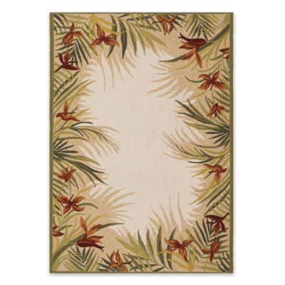 Tropical Palm Outdoor Rug | Frontgate