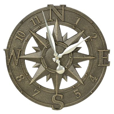Compass Clock | Frontgate