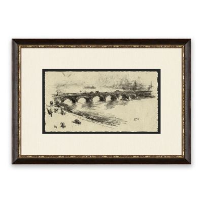 Evening, Little Waterloo Bridge Wall Art | Frontgate