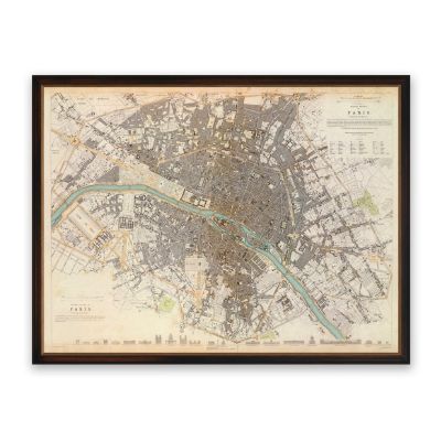 Large Vintage Paris Wall Art | Frontgate