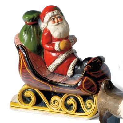 Vaillancourt Santa Figure in Sleigh | Frontgate