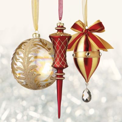 60-pc. Medici Ornament Collection | Frontgate