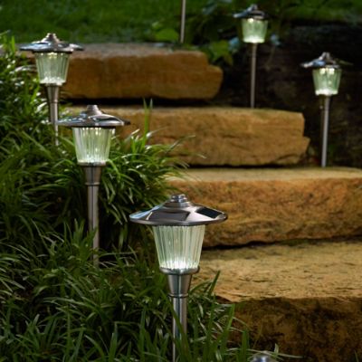 Set of Four Strafford Solar Path Lights | Frontgate