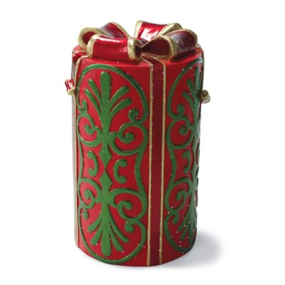 Red Fiber-optic Gift Box | Frontgate