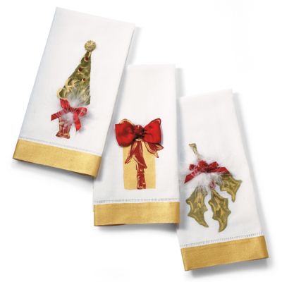 Set of 3 Holiday Guest Towels | Frontgate