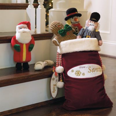 Personalized Santa Gift Bag and Toy Box Set | Frontgate
