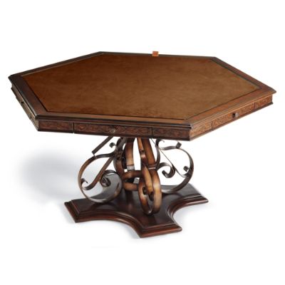 Saratoga Game Table and Chairs | Frontgate