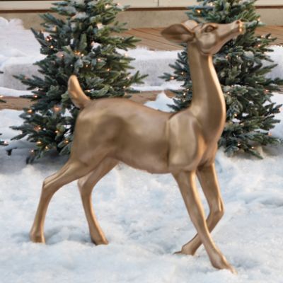 Standing Deer Figure | Frontgate