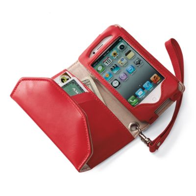 Italian Leather iPhone 3/4/4S Wristlet | Frontgate