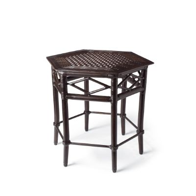 British Colonial Hexagonal Side Table | Frontgate