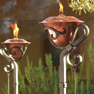 Piazza Copper Torch | Frontgate
