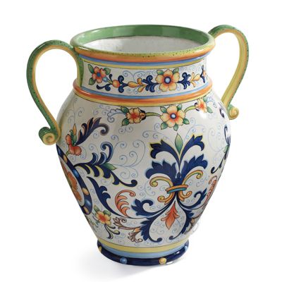 Italian-Inspired Painted Planters | Frontgate