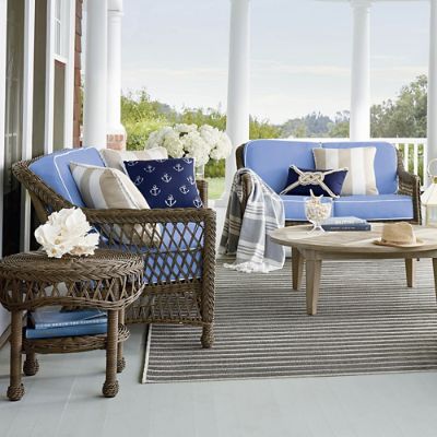 Hampton Round Side Table | Frontgate