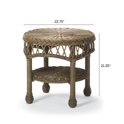 Hampton Round Side Table | Frontgate