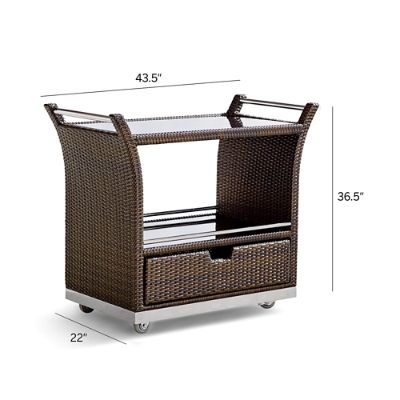 Ultimate Serving Cart | Frontgate