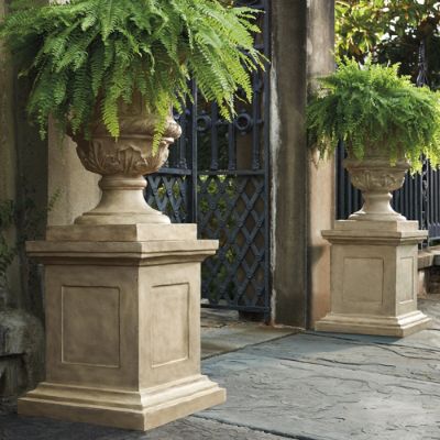 Parisian Urn and Plinth | Frontgate