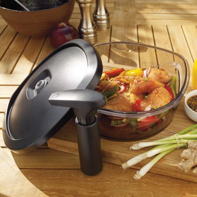 Five-piece Instant Marinater Set | Frontgate