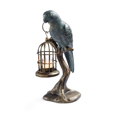 Parrot Candle Holder | Frontgate